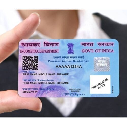 PVC PAN Card Pre Printed Pan Pvc Card Plastic I CAFE PVC PAN Card Pre Printed Pan Pvc Card Plastic I CAFE